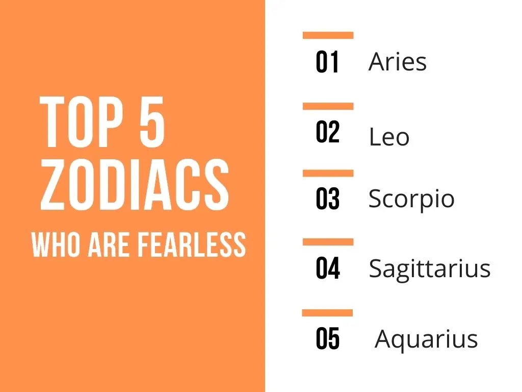 Most Fearless Zodiac Sign ! Know the Top 5 and find out if You are One ...