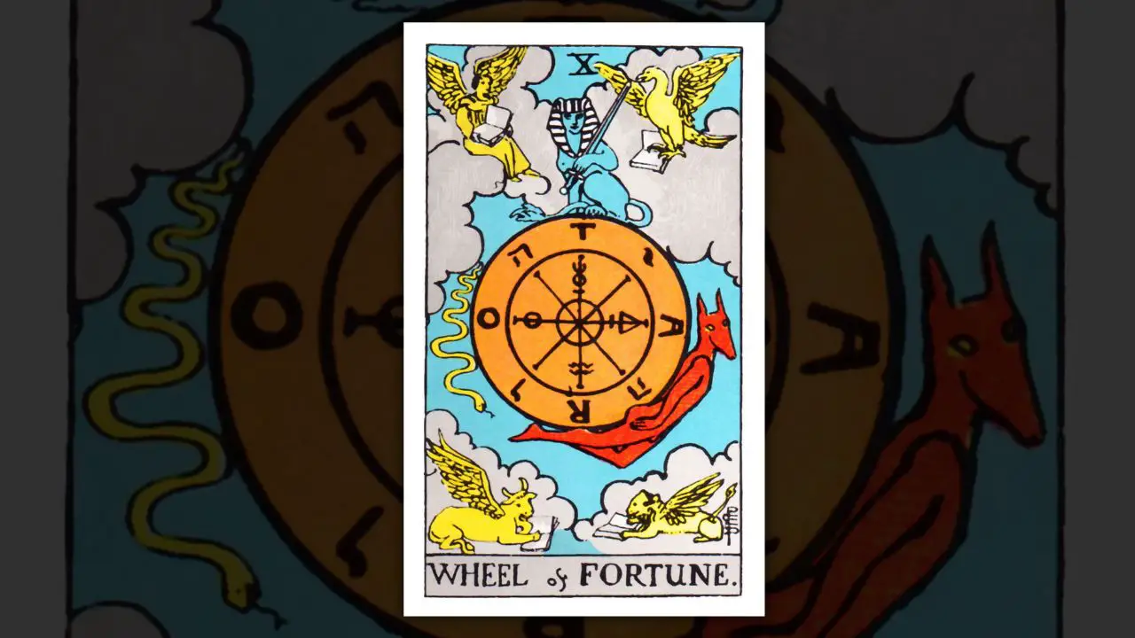 All About The Wheel of Fortune Tarot Card - The Wheel of Fortune Tarot ...