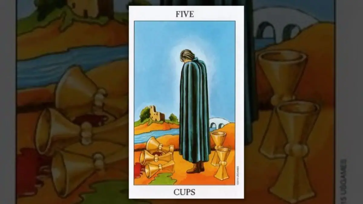 All About The Five of Cups Tarot Card - The Five of Cups Tarot Card Meaning - eAstroHelp