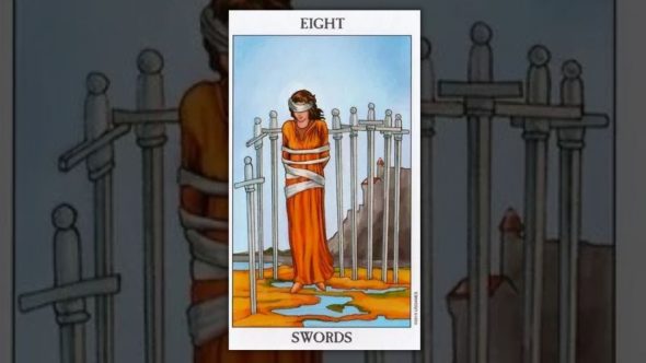 All About The Eight of Swords Tarot Card - The Eight of Swords Tarot ...